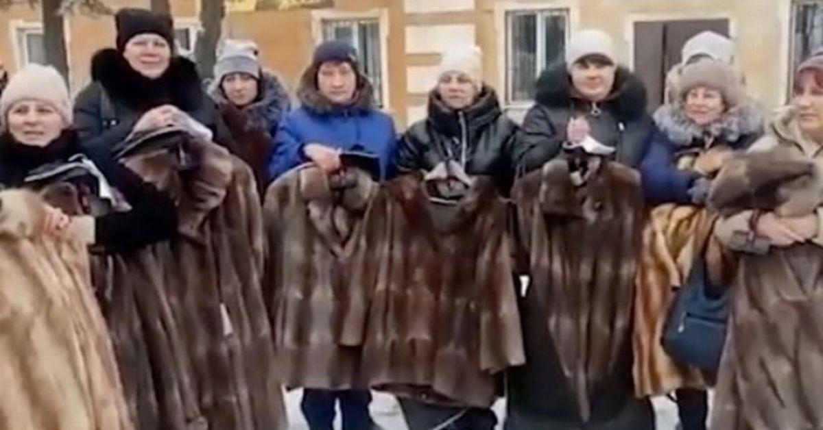 Vladimir Putin Gifts Fur Coats To Wives Of Fallen Russian Soldiers