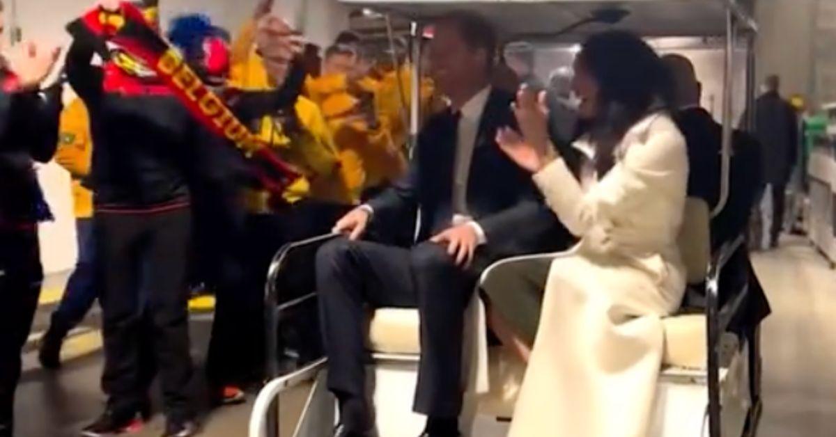 Harry and Meghan Ripped for Using GOLF BUGGY To Ride By Disabled Veterans