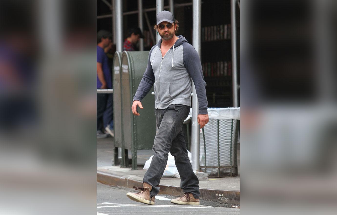 Bloated Gerard Butler Heads To Fat Camp