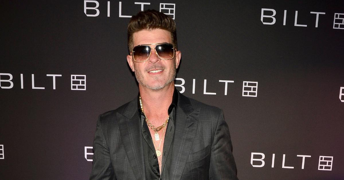 WATCH: Robin Thicke Rocks The House With Performance at Private Work Party