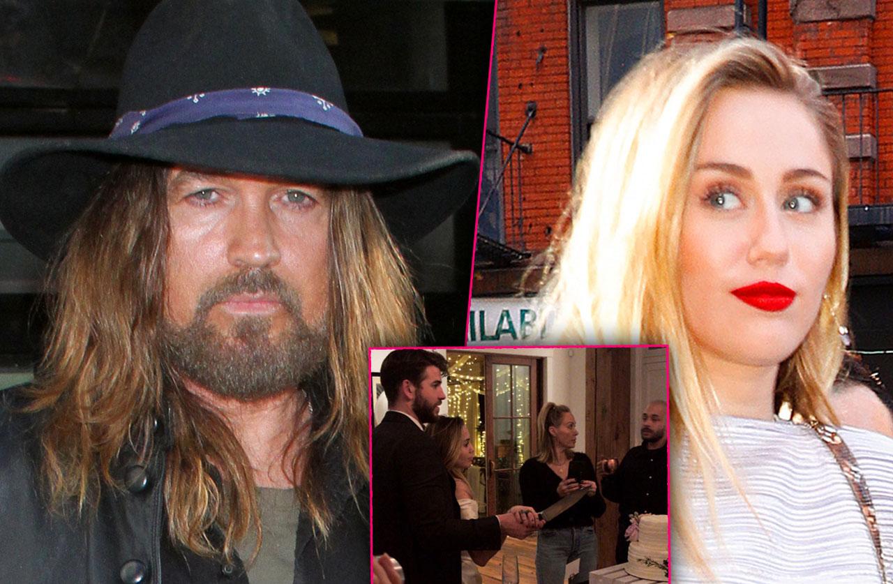 Miley Cyrus' Father Billy Ray Skips Wedding To Liam Hemsworth