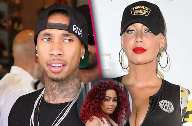 Double-Crossed! Amber Rose Secretly Plotting With Tyga Behind Kylie's Back