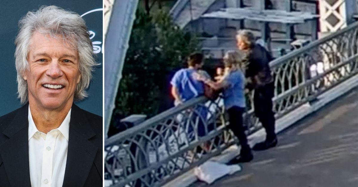 Jon Bon Jovi Hailed 'Rock Hero' After Talking Woman Out of Jumping Off ...