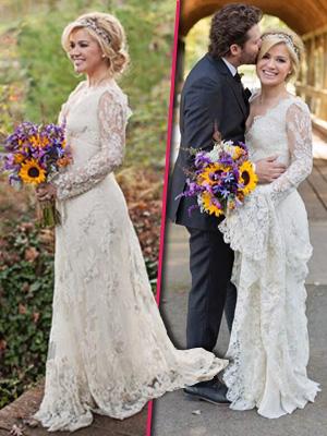 New Details On Kelly Clarkson's Secret Wedding! The Dress, The Rings ...