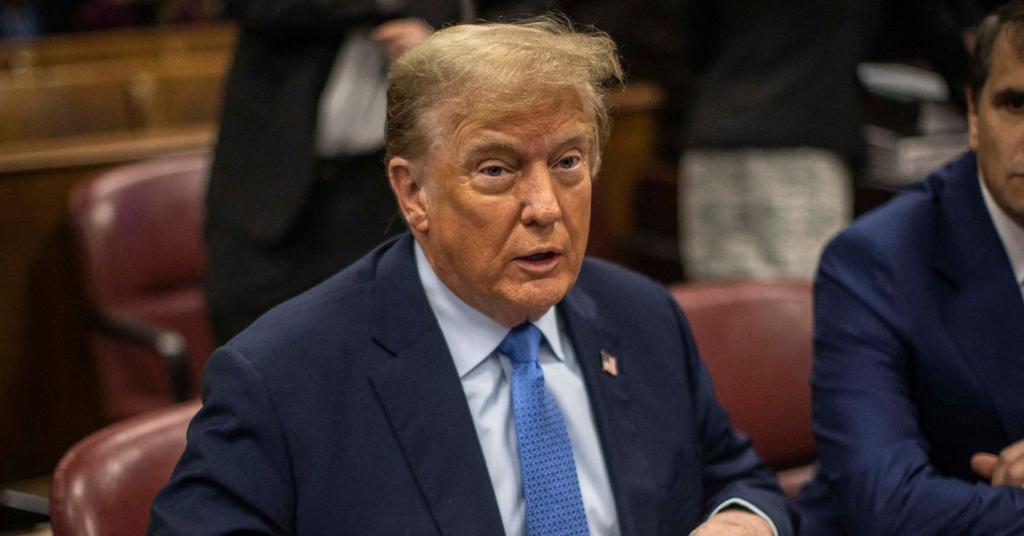 Donald Trump Whines About 'Freezing' Courthouse Ahead of Criminal Trial