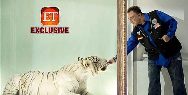 Forgive & Forget! Roy Horn Feeds Tiger Who Ravaged Him 10 Years Ago Today