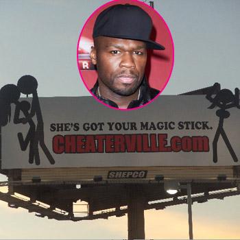 Cheaterville Website Pays Tribute To 50 Cent
