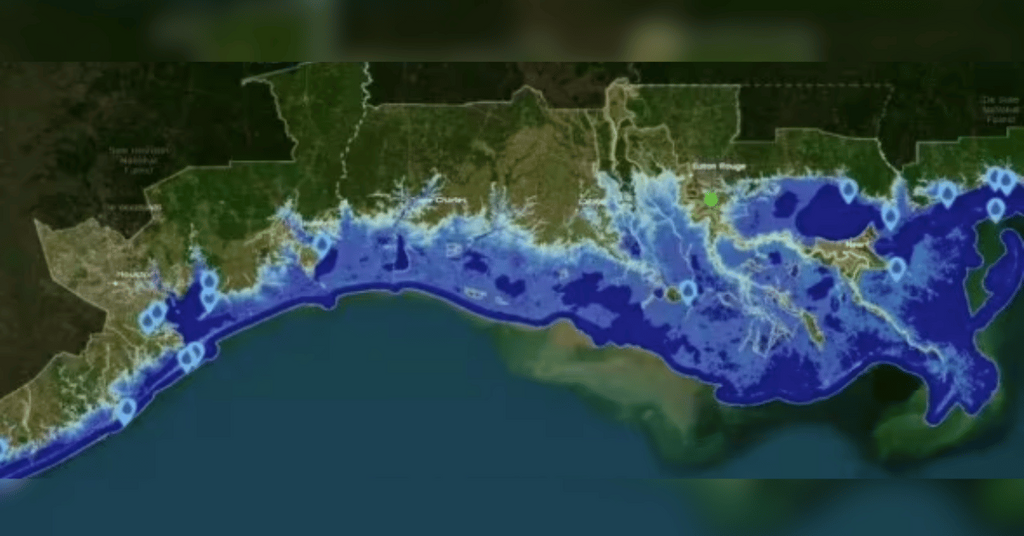 Map Shows Which U.S. Cities Would be Wiped Out in Climate Disaster