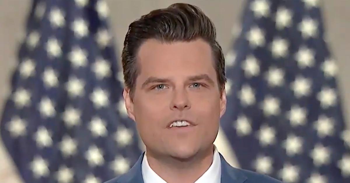 Federal Sex Trafficking Probe Into Matt Gaetz Involves Another Politician