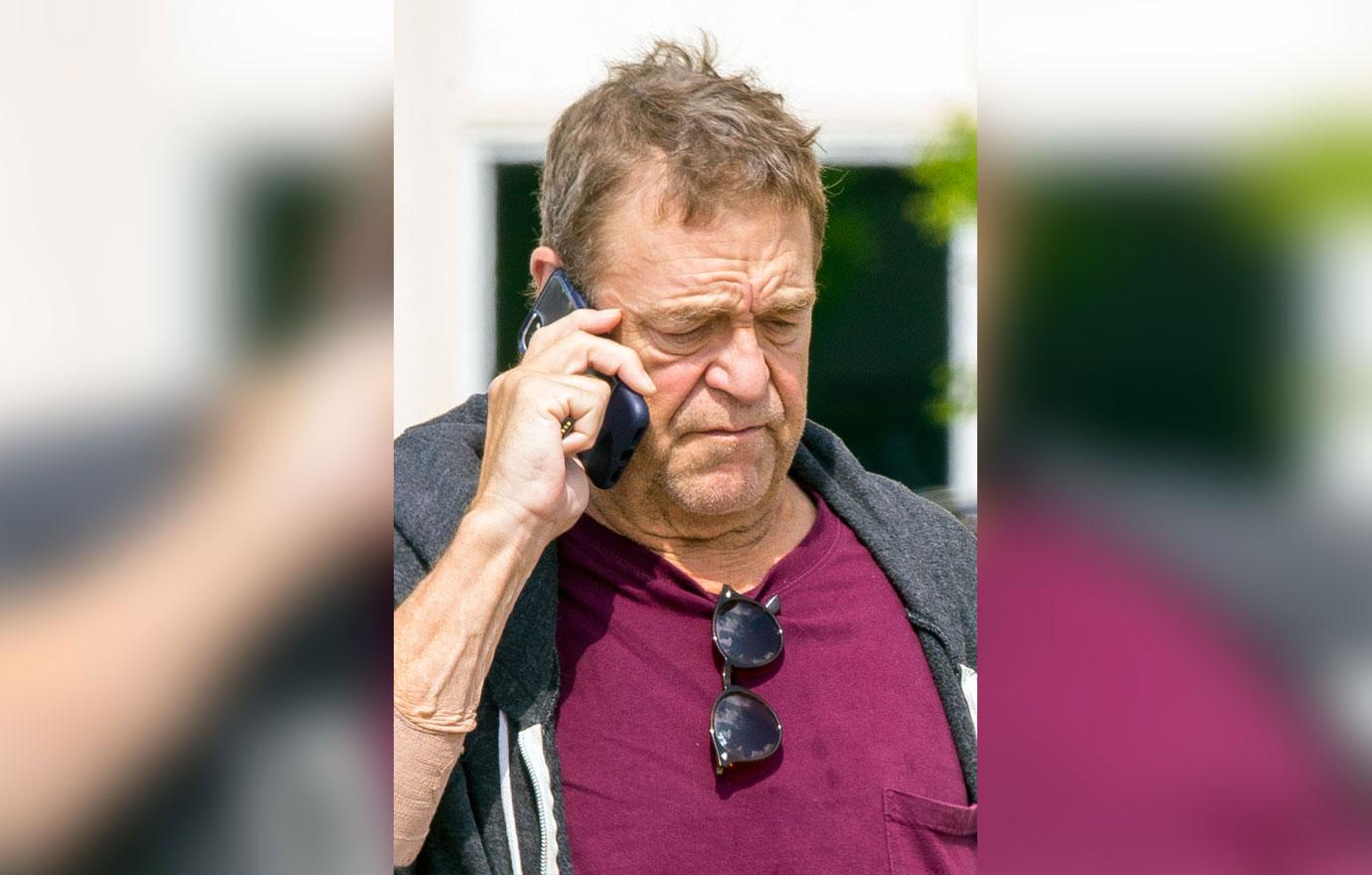 Arm Injury? Seemingly Stressed John Goodman Wears Bandage In Photos