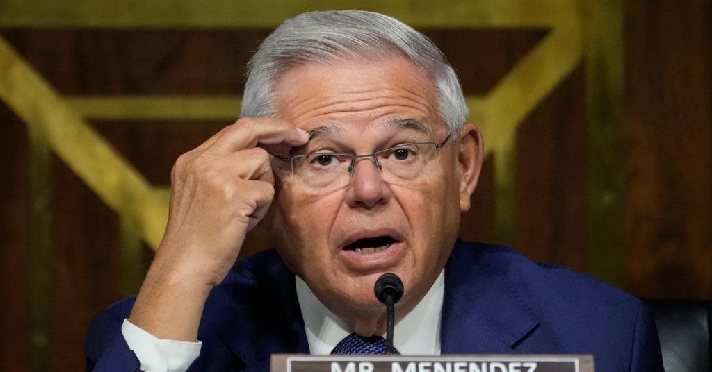 New Jersey Senator Bob Menendez Indicted on Federal Bribery Charges