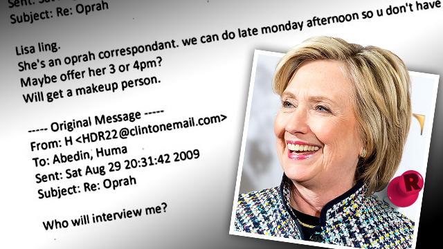 Cover Girl! Hillary Clinton Emails Reveal She's Obsessed With Her Image