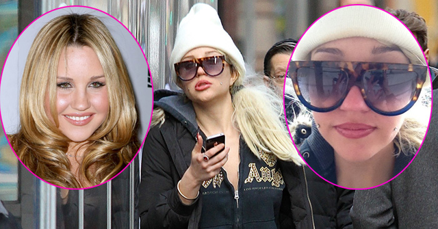 Nailed! Amanda Bynes Opts For Bizarre New Look With Pierced Cheeks And ...