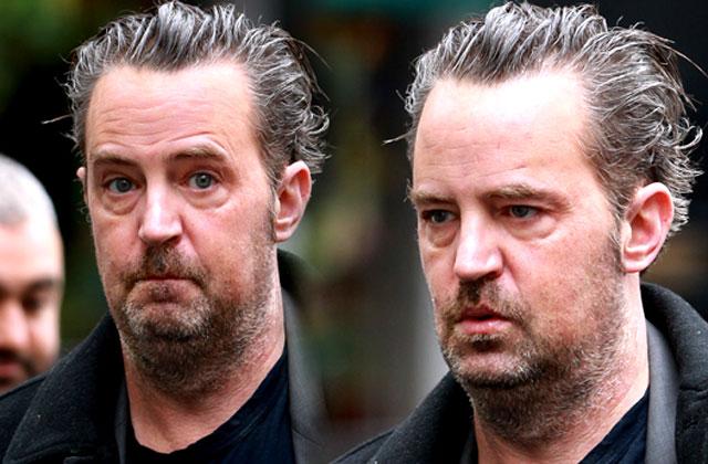 Matthew Perry Looks Bloated, Tired Amid Bizarre Behavior & Career Slump
