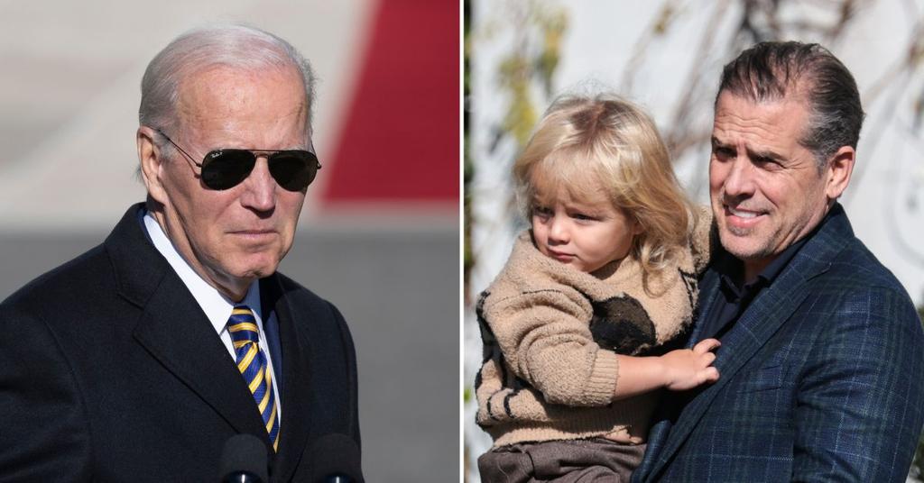 Joe & Hunter Biden Together As GOP Turn Up Heat On Probes