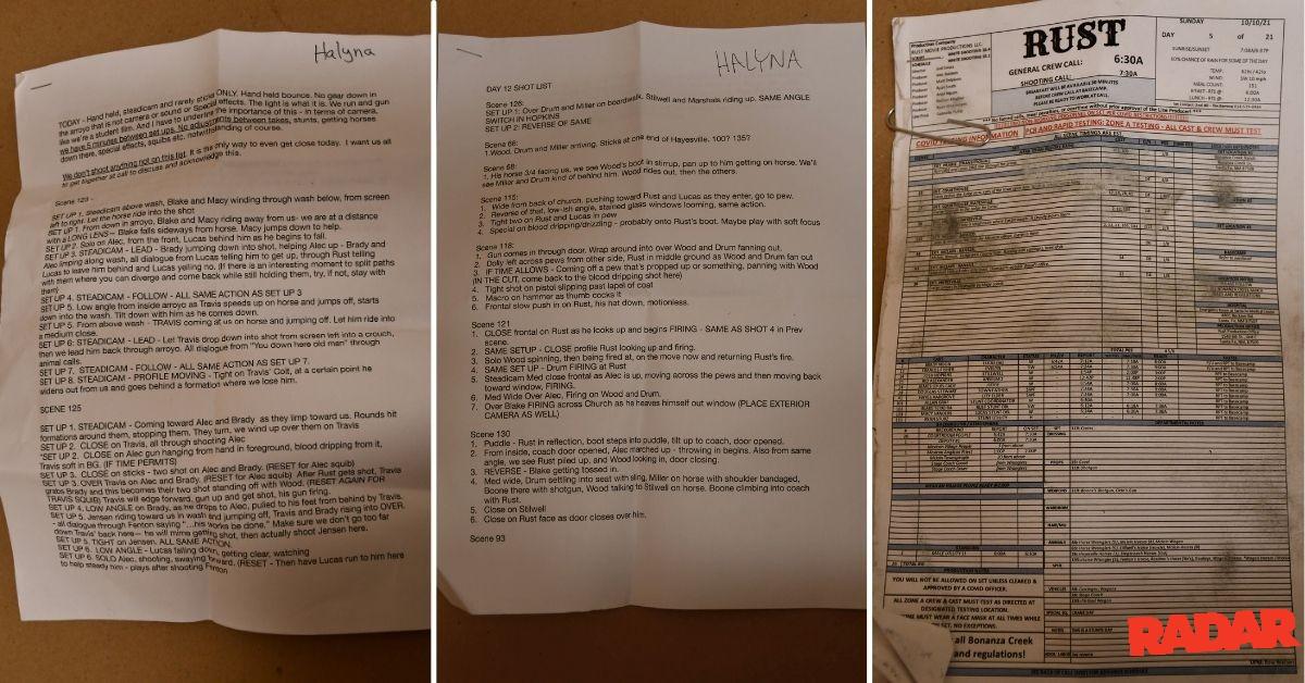 'Rust' Crime Scene Photos: See Aftermath of Deadly Shooting on Santa Fe ...