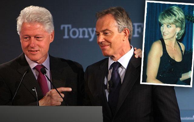 Transcripts Reveal Bill Clinton & Tony Blair's Concerns After Princess ...