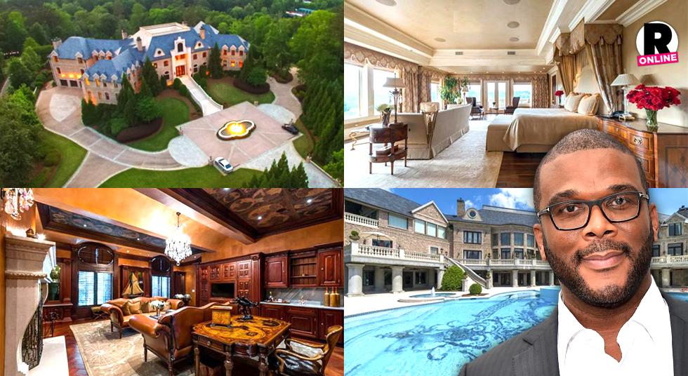 Tyler Perry Lists His Extravagant Atlanta Mansion For $25 Million – See ...