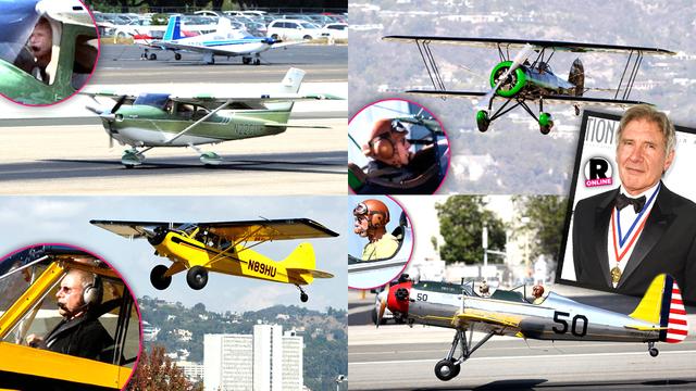 Captain Of The Cockpit! Harrison Ford's Flying History -- 5 Photos Of ...