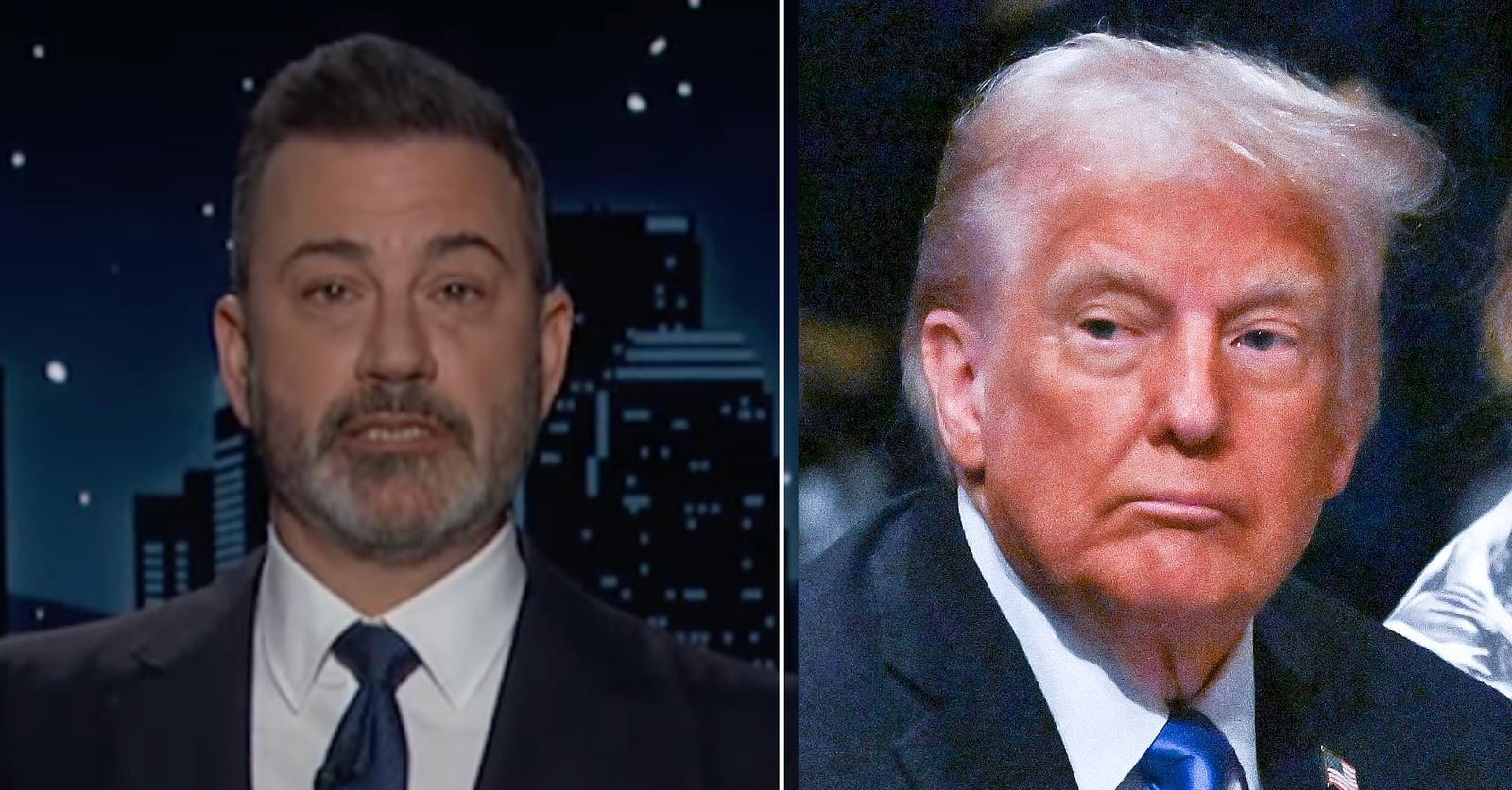 Jimmy Kimmel Rips Trump for His 'Vile' Response to Wildfires