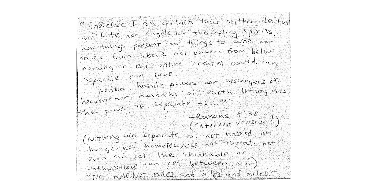 READ THE LETTER: Brian Laundrie's Mom Promises to 'Show Up With Shovel ...