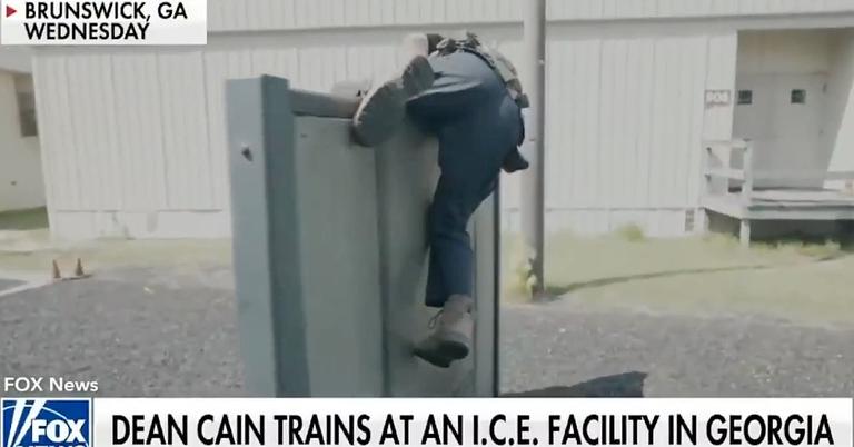 Dean Cain Mocked for Struggling Through ICE Training Course