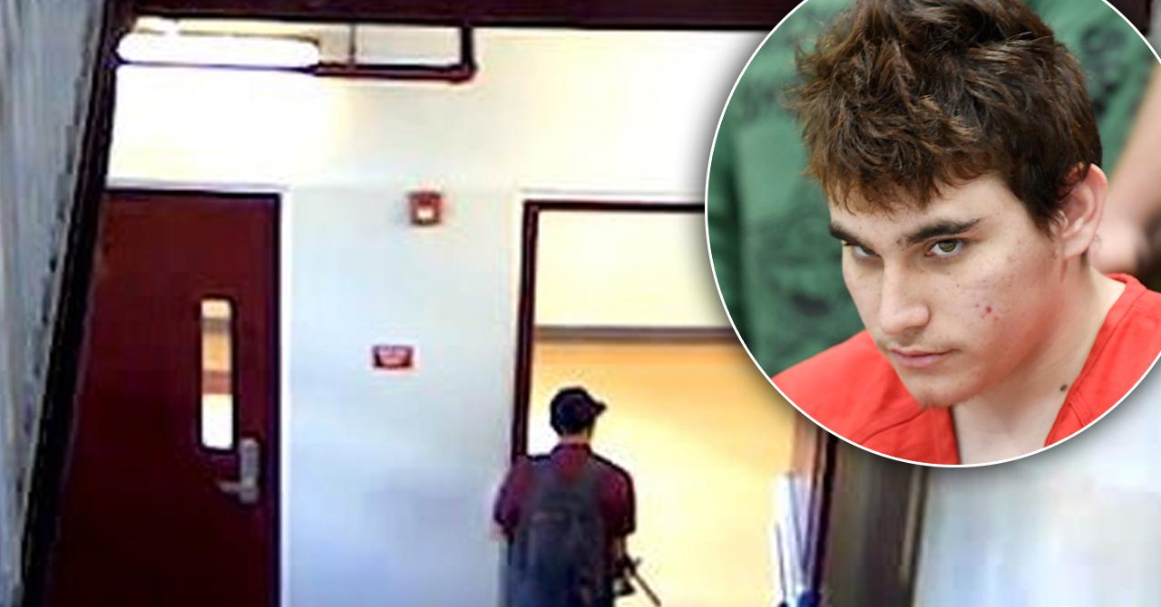 Parkland Shooter Nikolas Cruz Seen On Camera In School During Shooting