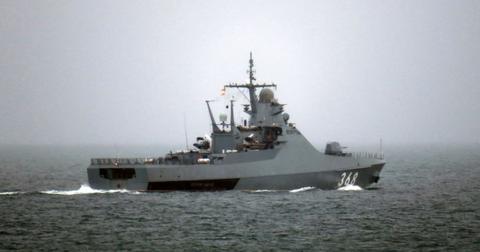 Vladimir Putin's Navy Frigate 'Sailed Towards The US In Show Of Strength'