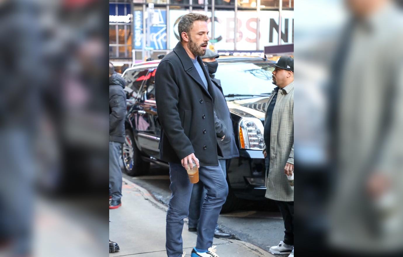 Ben Affleck Caught Drinking Starbucks Weeks After Signing Eight-Figure ...