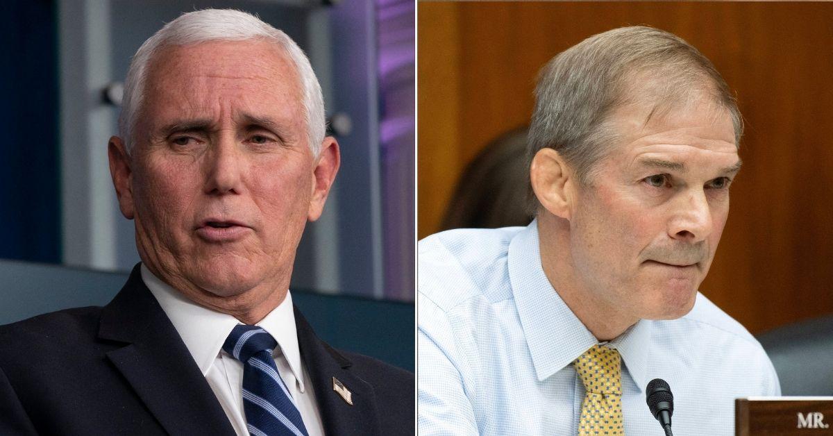 Mike Pence Supports Jim Jordan For Speaker Of The House