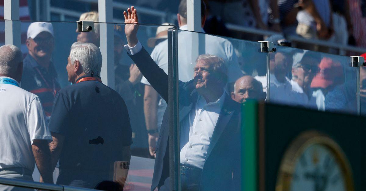 Trump Brutally Mocked Over Bizarre Outfit Choice For 2025 Ryder Cup