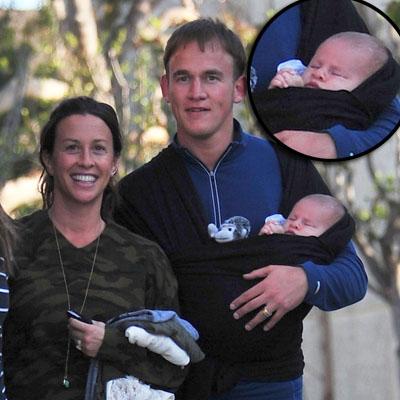 PHOTOS: Alanis Morissette, Hubby & Baby -- Happily 'Ever' After