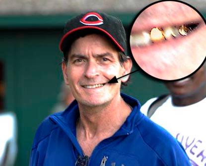 PHOTOS: Charlie Sheen Flashes Golden Smile; Tells UCLA Baseball Team ...
