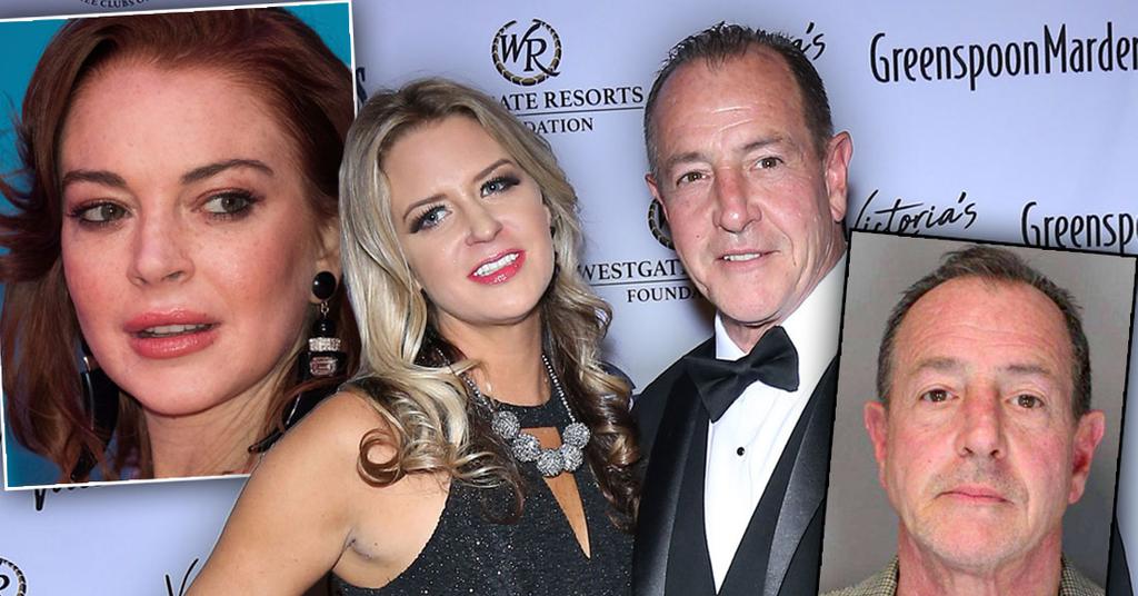 Lindsay Lohan's Dad Michael Arrested For Strangling Wife