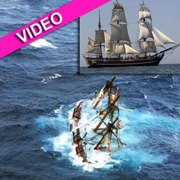 HMS Bounty, Historic Hollywood Ship, Caught In Hurricane Sandy’s Fury