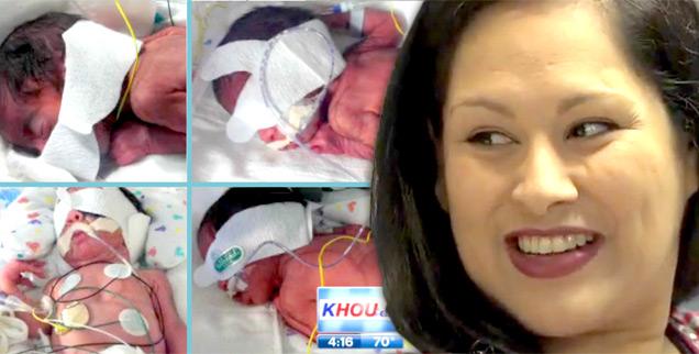 Texas Woman Gives Birth To Two Sets Of Identical Twins In The Same Day