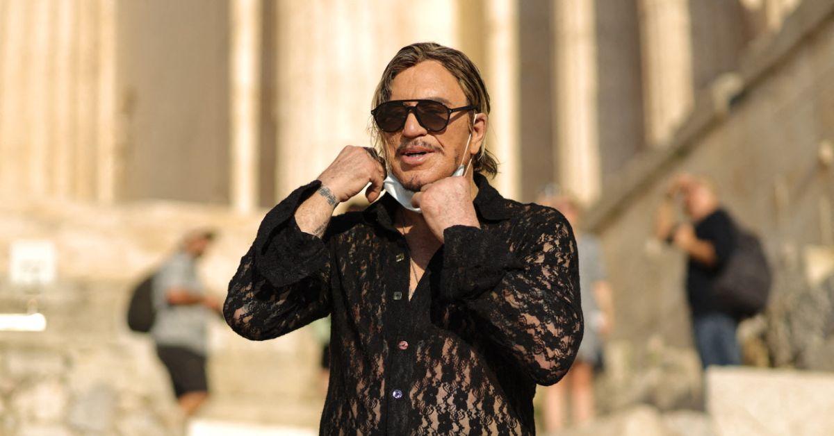 Mickey Rourke Living Reclusive Life After 'Celebrity Big Brother' Exit