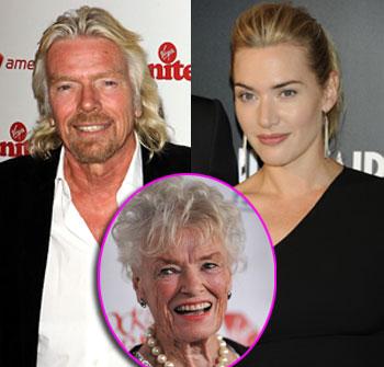 Kate Winslet Rescues Richard Branson’s 90-Year-Old Mom In Fire