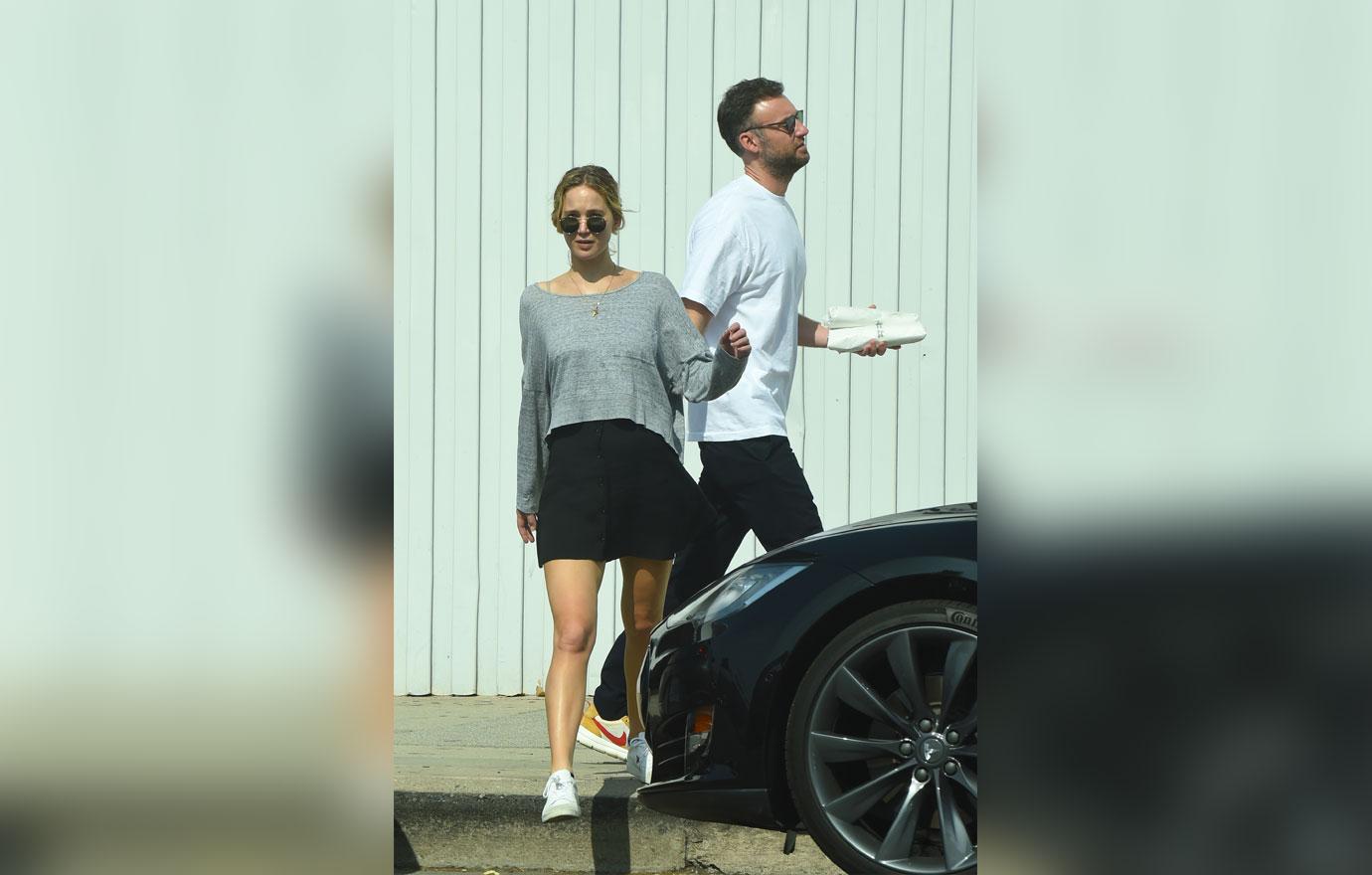 Jennifer Lawrence Shows Off Diamond Engagement Ring In New Photos
