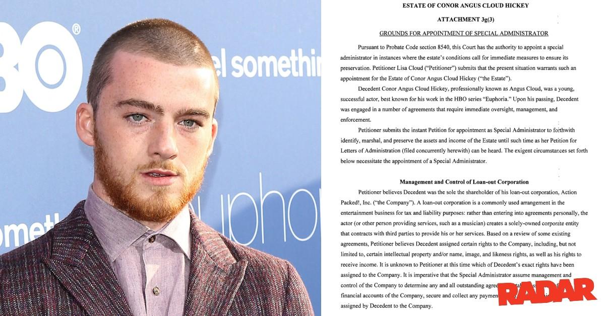 Angus Cloud’s Mom Asks to Be Appointed Administrator of Late Actor’s $1 ...