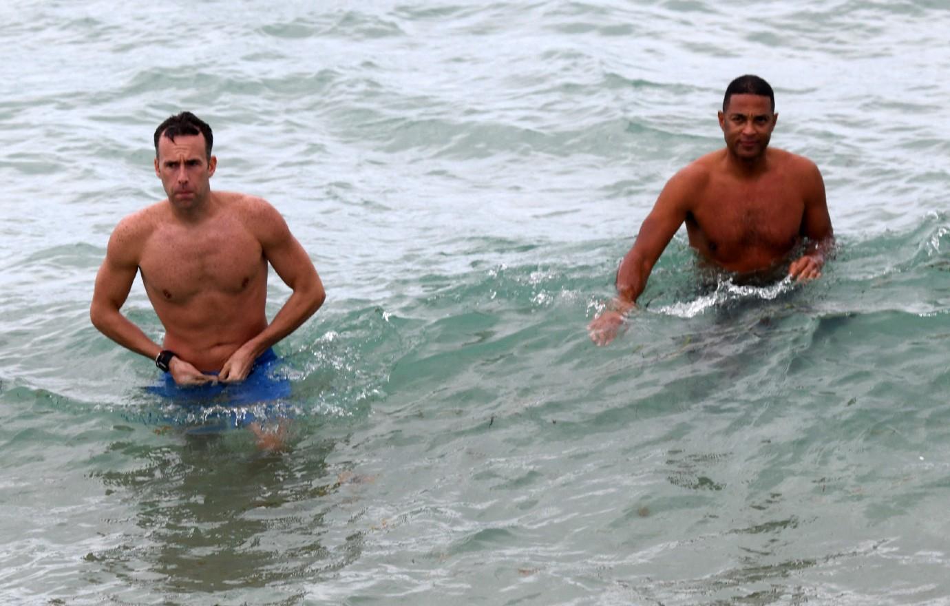 What CNN Drama? Carefree Don Lemon All Smiles As He Hits The Beach In Miami