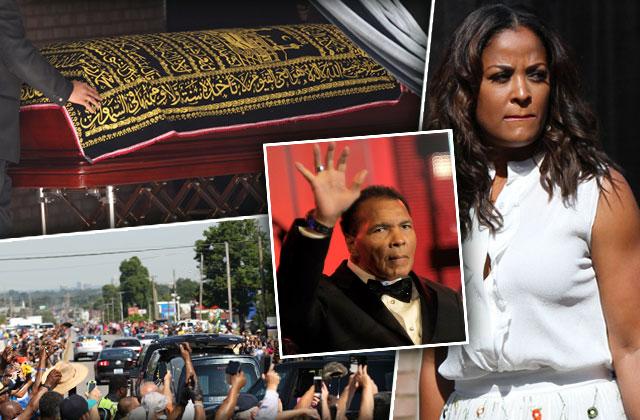 Muhammad Ali Funeral: See His Coffin & The Family's Sorrow