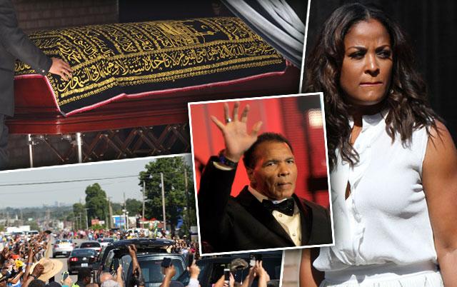 Muhammad Ali Funeral: See His Coffin & The Family's Sorrow