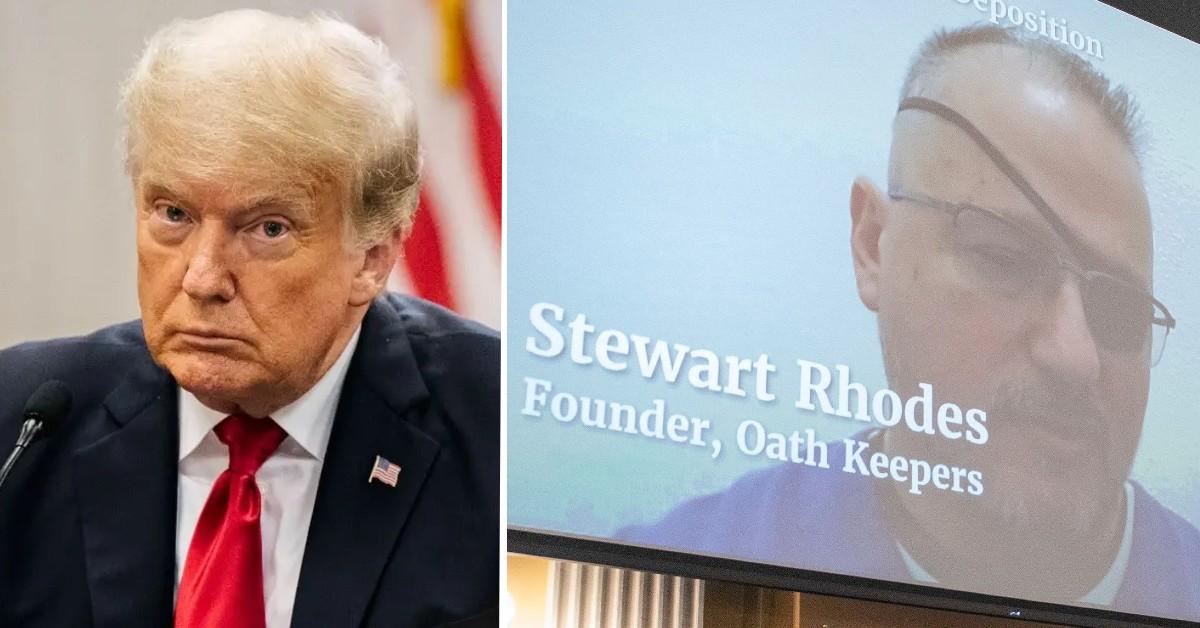 Oath Keeper Founder Warns Donald Trump He's Next: 'You're Going to be ...