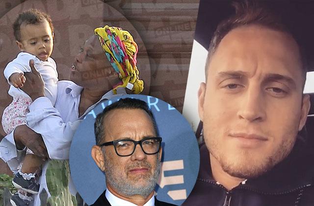 Grandpa To The Rescue! Tom Hanks Is 'Doing A Great Job' Helping Son's ...