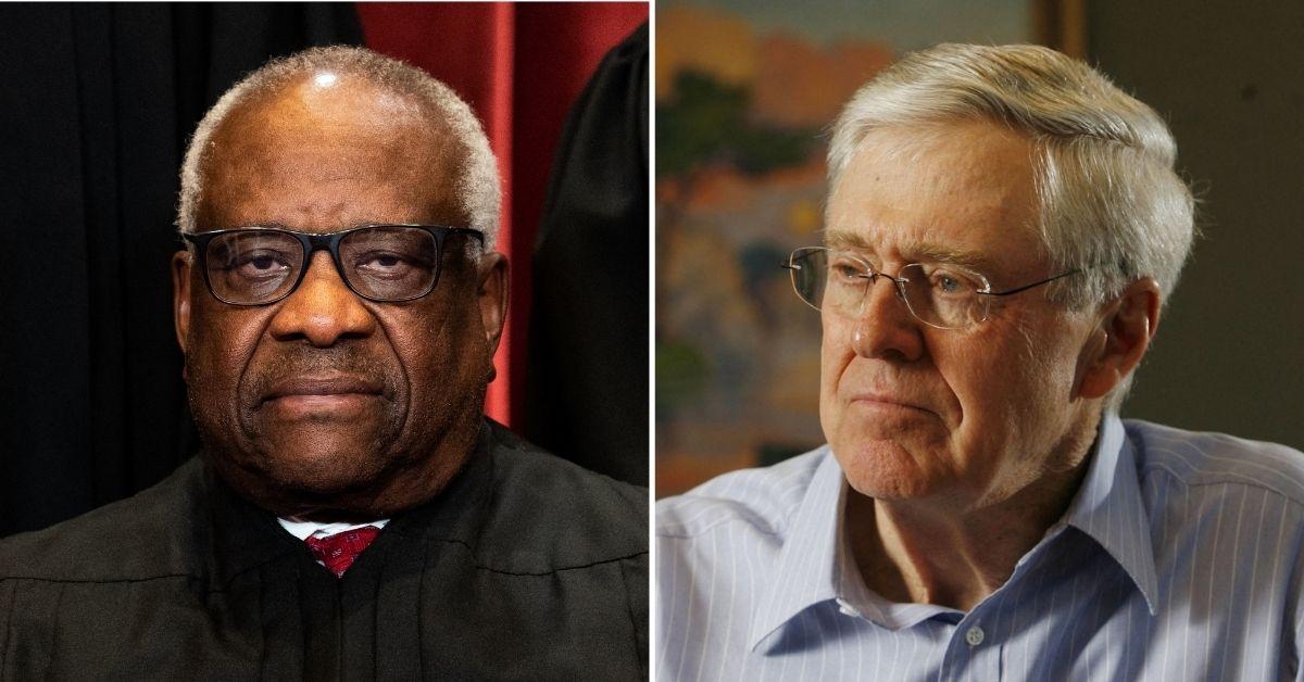 SCOTUS Justice Clarence Thomas Secretly Attended Koch Donor Events in 2018