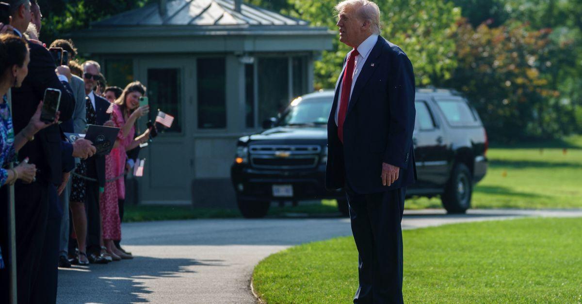 Trump Hates 'Standing' as Prez Suffers From Swollen Ankles