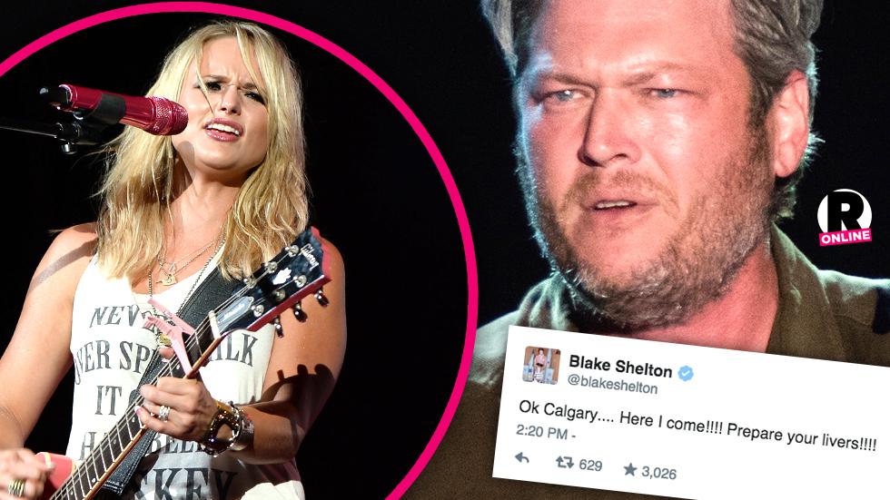Drowning His Sorrows Blake Shelton On Booze Bender After Miranda