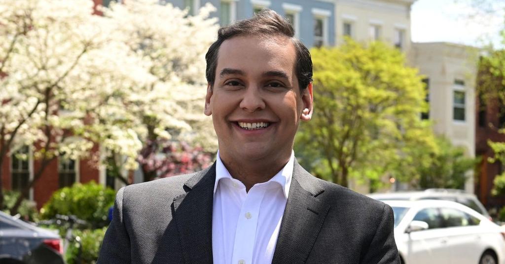 George Santos Dons Lipstick and Wig While Dressed as Drag Persona ...