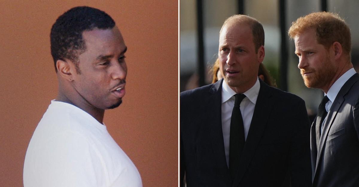 Reason Diddy' Stopped Inviting Princes William and Harry to His 'Freak ...